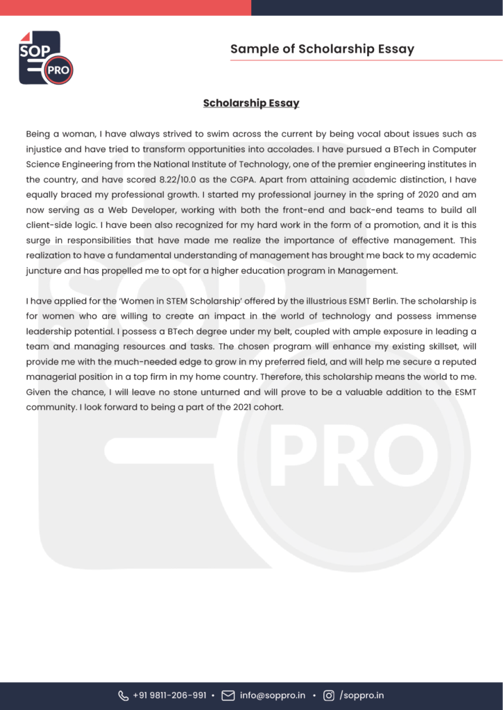 SOP Samples and Examples in PDF format for Courses to Study Abroad